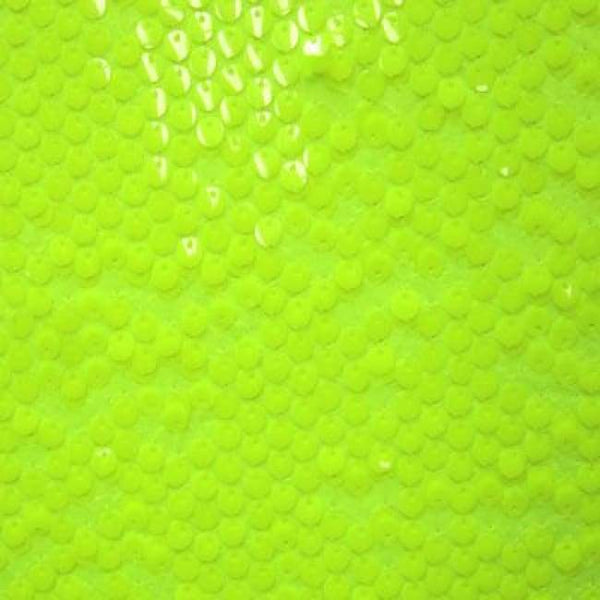 Solid Colored Shiny Holographic 5mm Sequin on Spandex Neon/Yellow ...